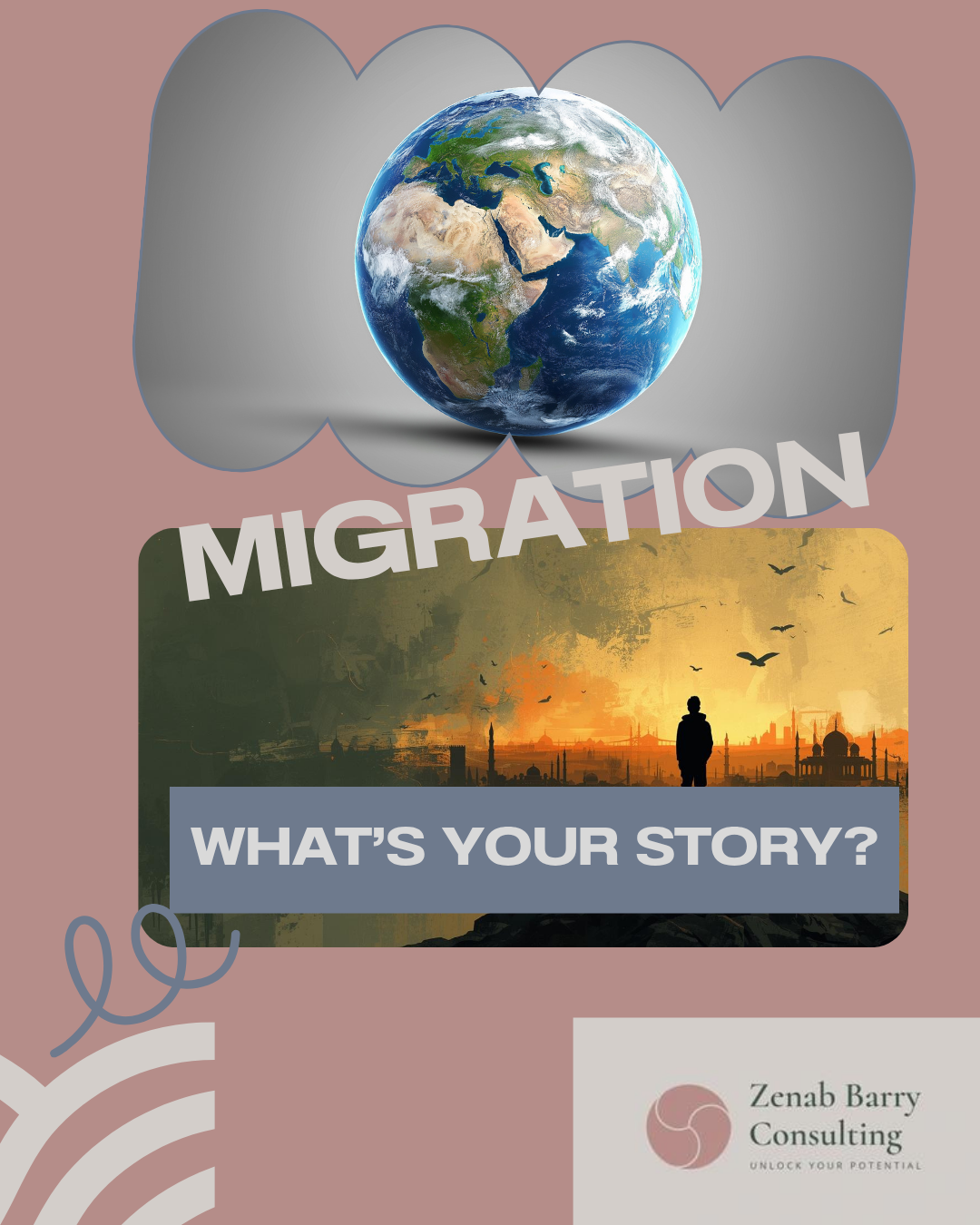 How did you make the decision to leave your host country and go back to ...
