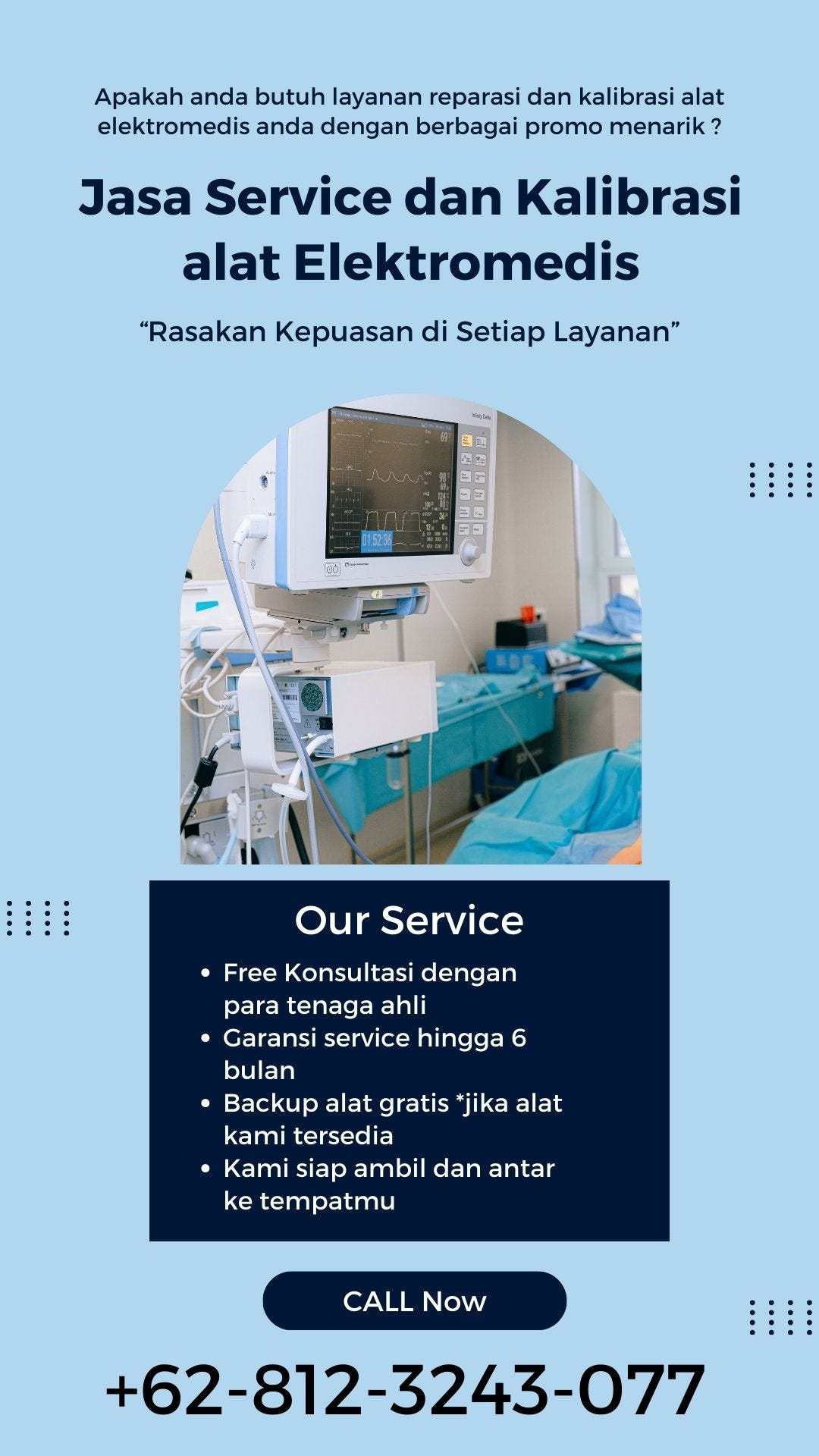 Jasa Service dan Kalibrasi Elektromedis di Tegalsari Surabaya, CALL ...