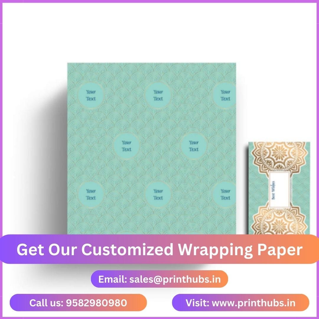 Why Customized Wrapping Paper is the Perfect Personal Touch for Any ...