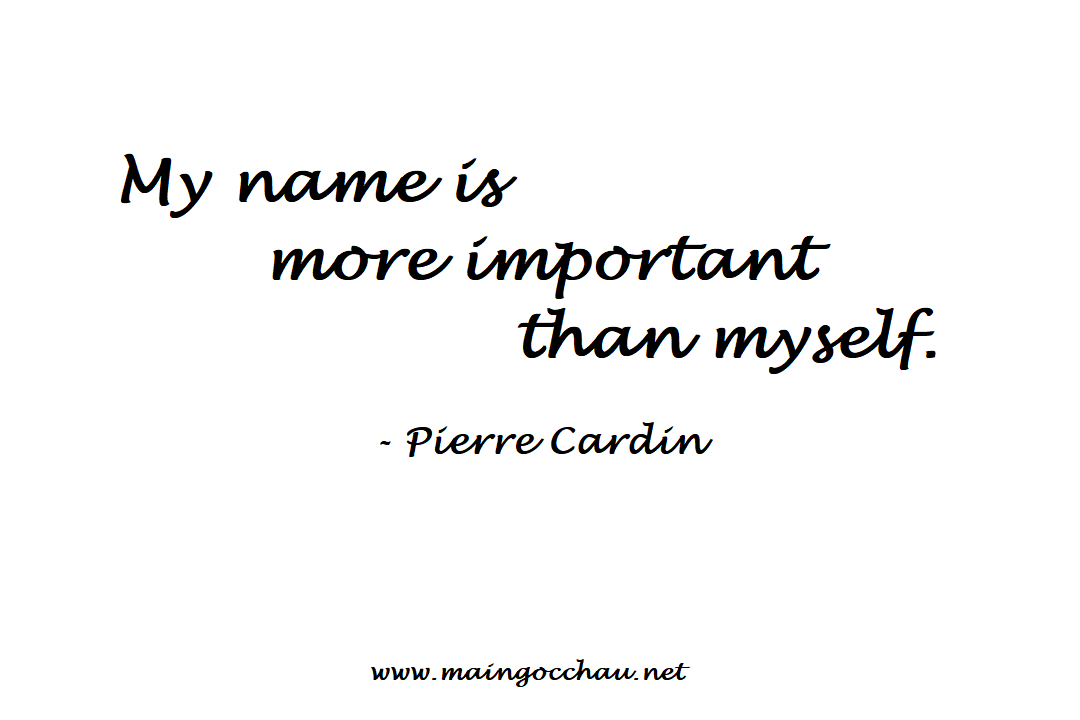 Six Pierre Cardin quotes that I like | by Mai Ngoc Chau | Medium