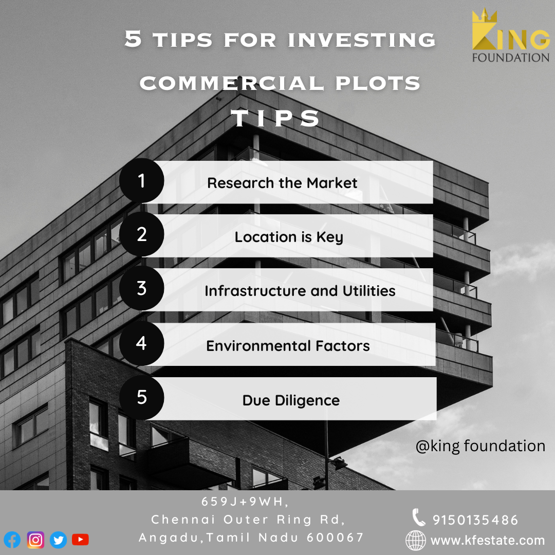 land for 5 Tips for Investing Commercial Plots | by karthi keyan | Medium