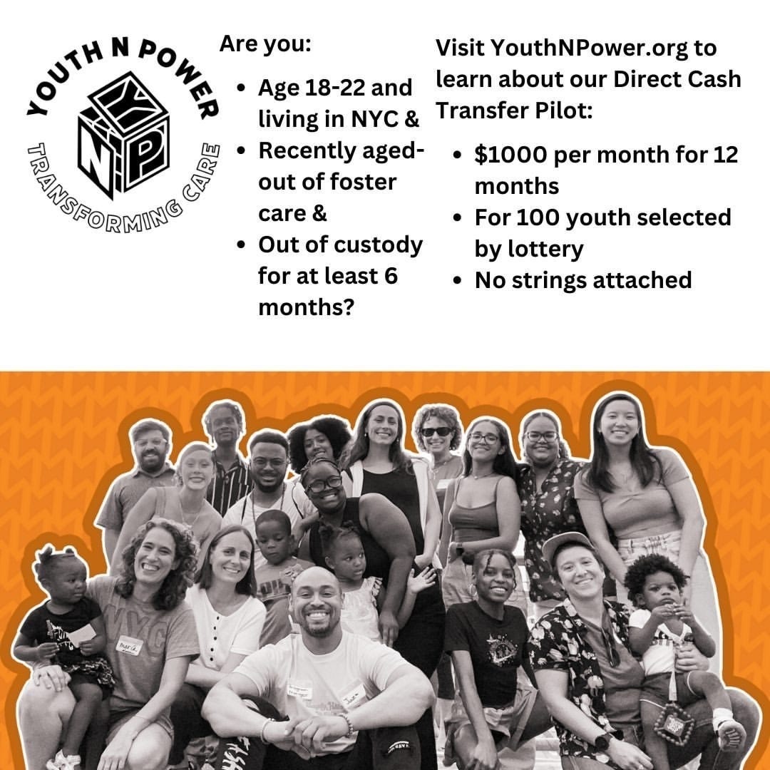 Youth N Power: Direct Cash Transfer Pilot for youth aged out of foster ...