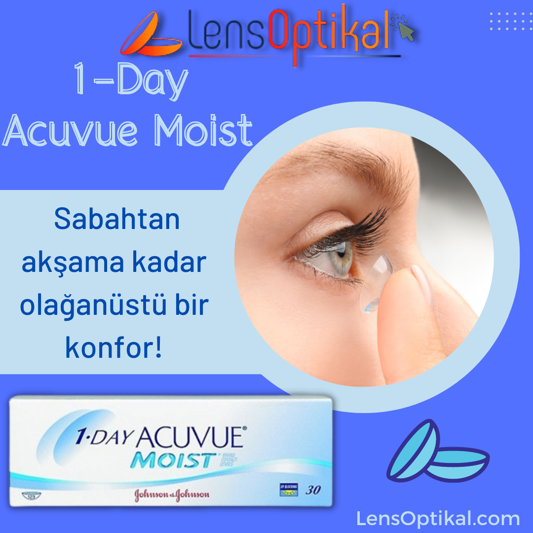 Acuvue Moist 1-Day - Lens Optikal - Medium