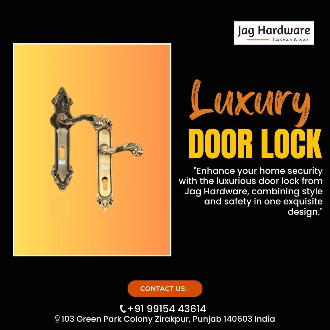 Luxury Door Lock By Jag Hardware - Jaghardwareofficial - Medium