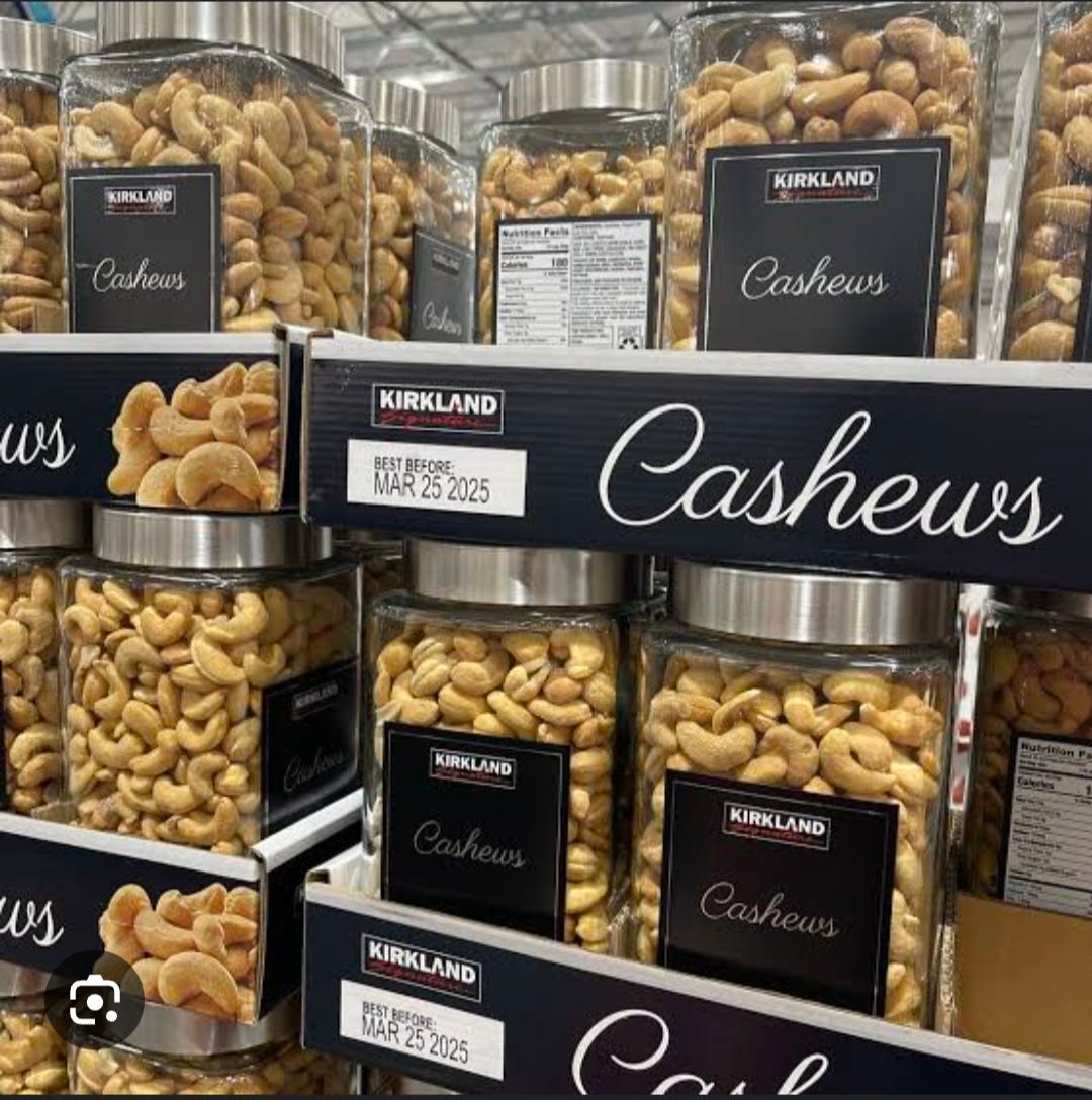 What sets Costco's Black Label Cashews apart from the regular one? | by ...