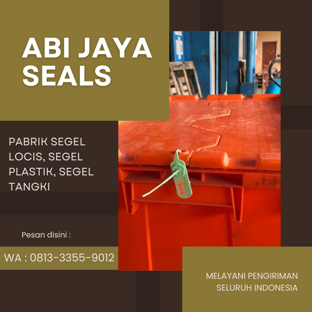 WA : 0813–3355–9012 Pabrik Jual Toko Segel Plastik Locis Tangki ...