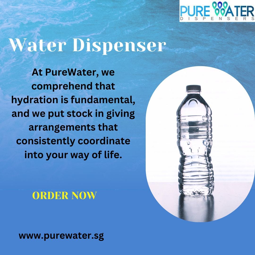 Hoist Hydration with Style: The Standing Water Dispenser Experience ...
