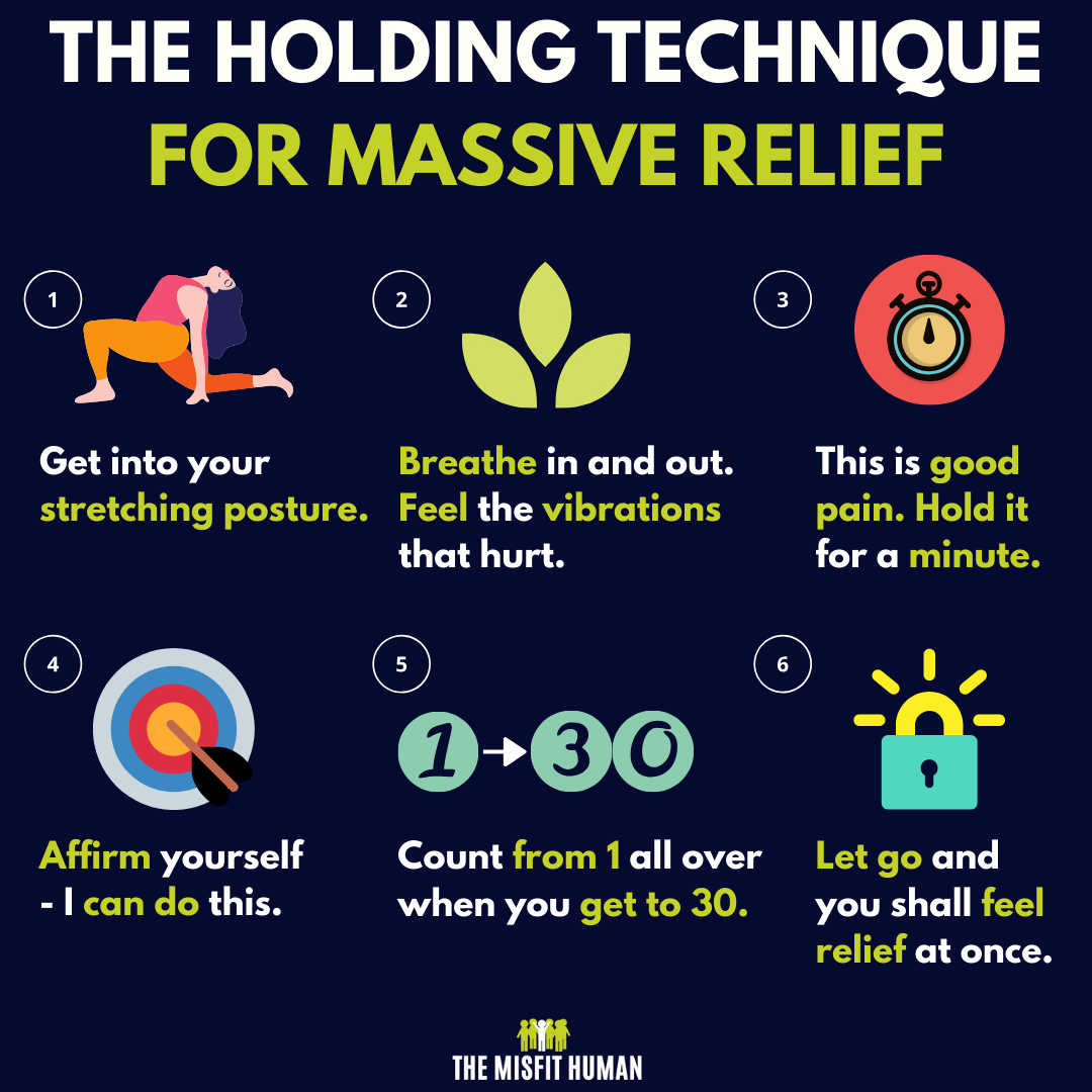 THE HOLDING TECHNIQUE FOR MASSIVE RELIEF | by The Misfit Human | Medium