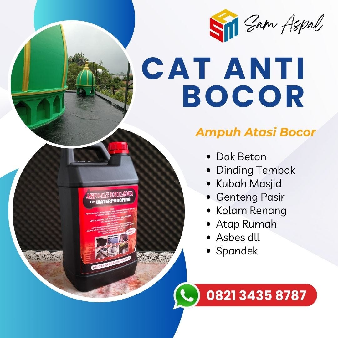 Rekomendasi Cat Pelapis Anti Bocor Yang Terbaik | by Cat Anti Bocor ...