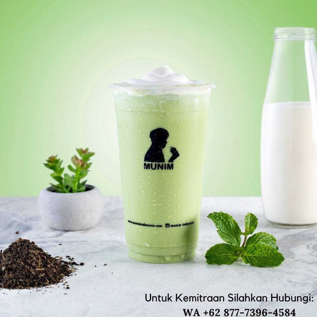 WA +62 877–7396–4584 Termurah Kemitran Minuman Thai tea MUNIM INDONESIA ...