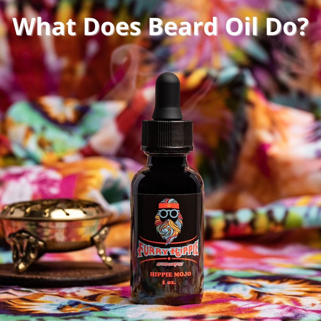 What Does Beard Oil Do? Discover with Furry Hippie’s Natural Formulas ...