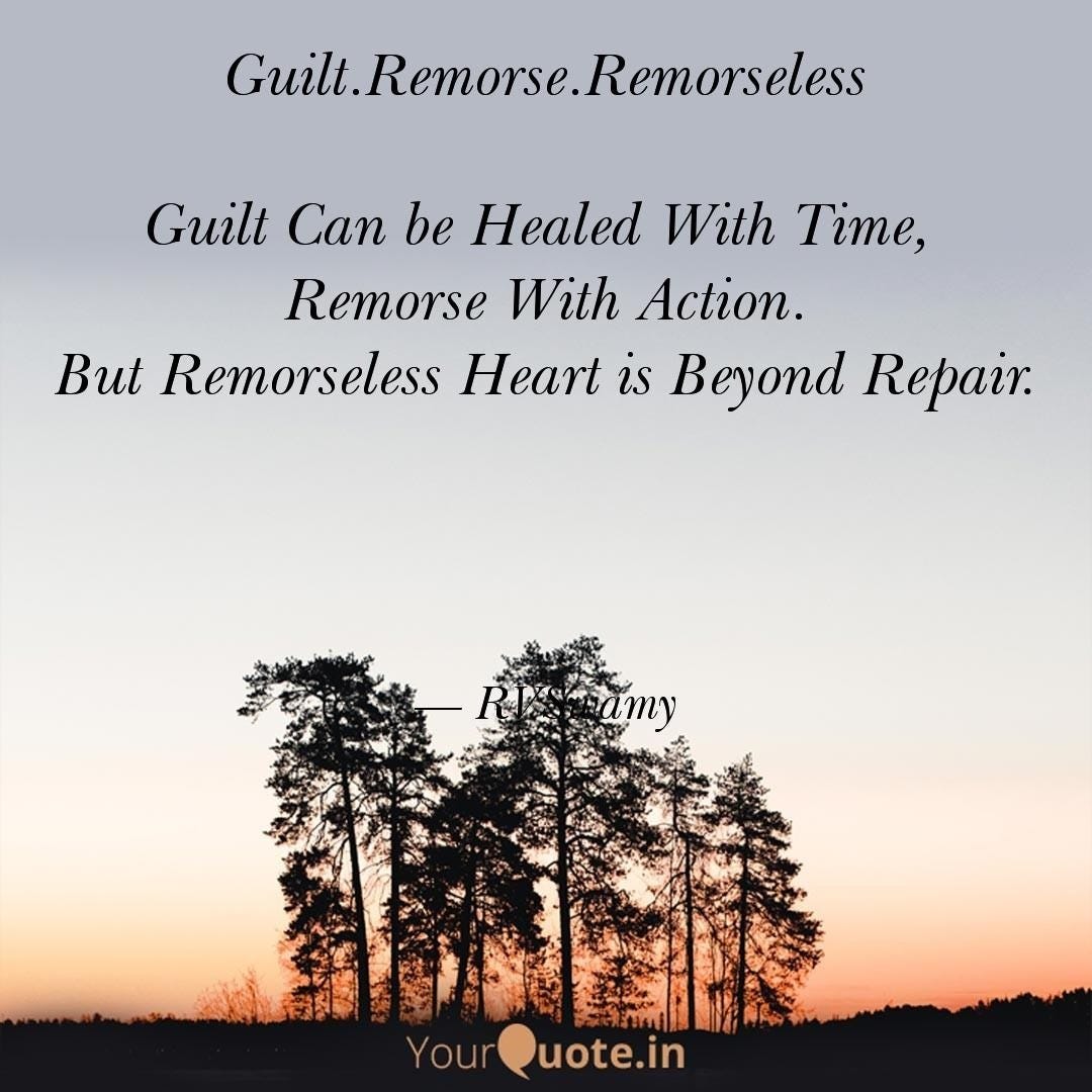 Remorsefulness: The Pathway to Soul Correction | by RVSwamy Rudriah ...