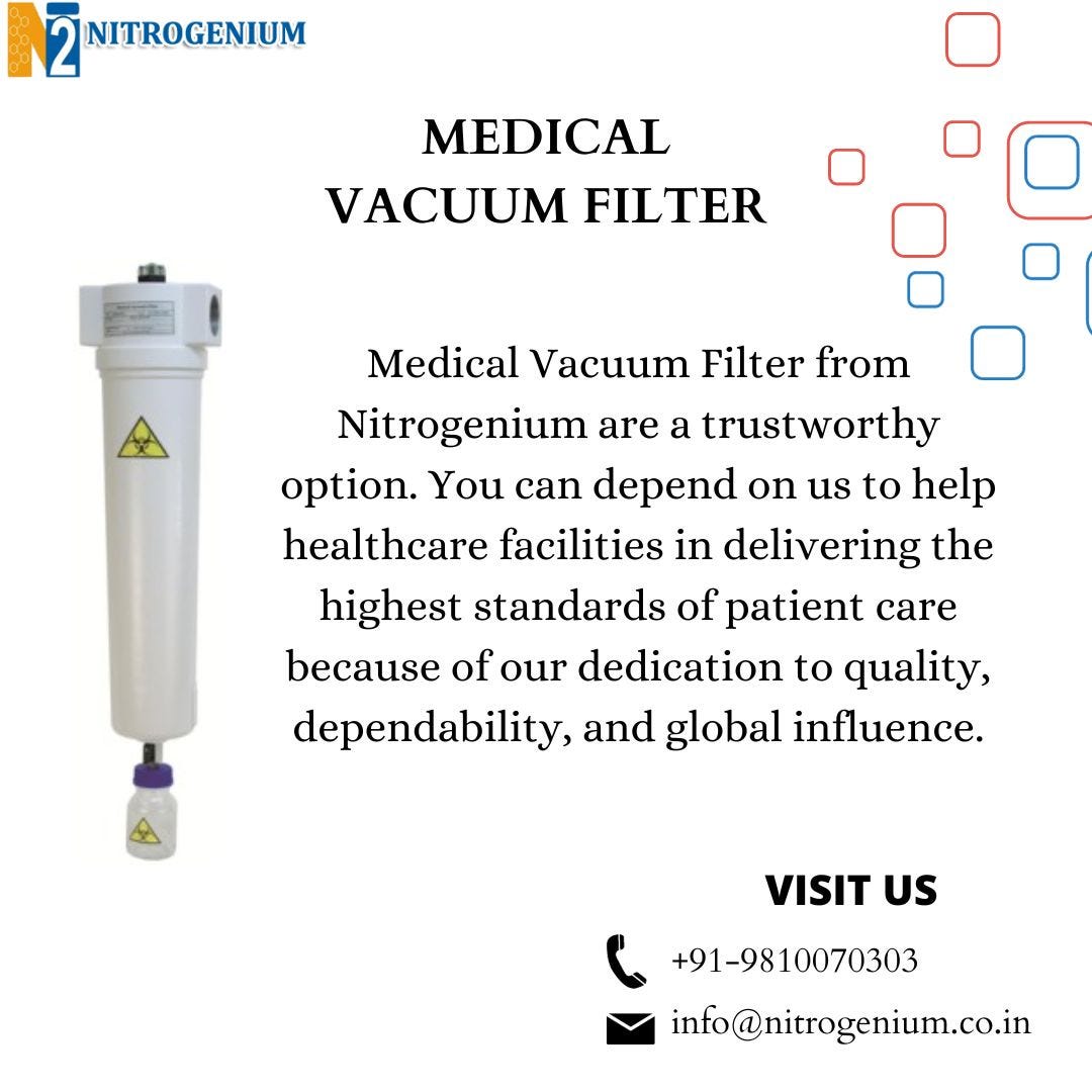 Medical vacuum filter | Nitrogenium - Itnseo - Medium