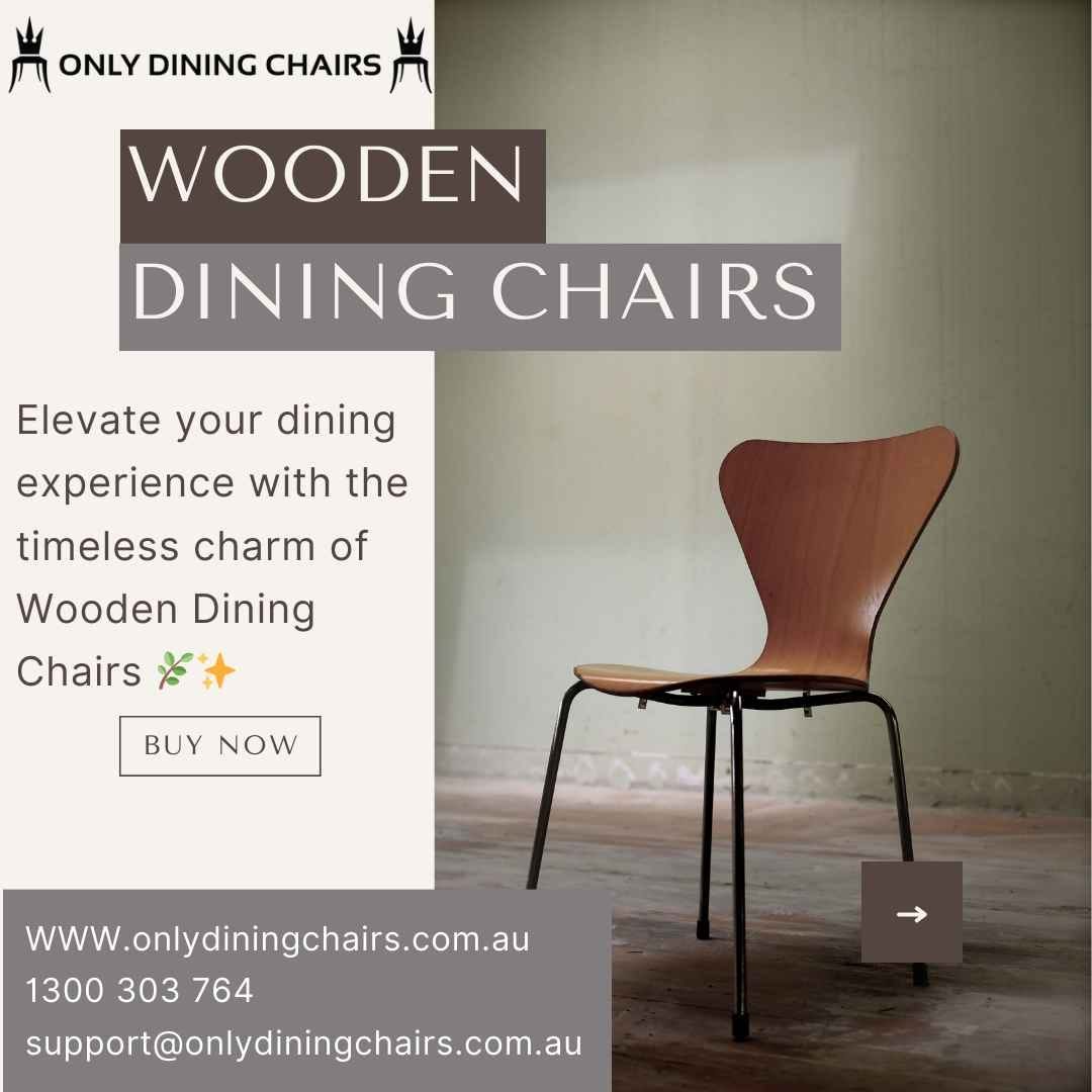 Elevate your dining experience with the timeless charm of Wooden Dining ...