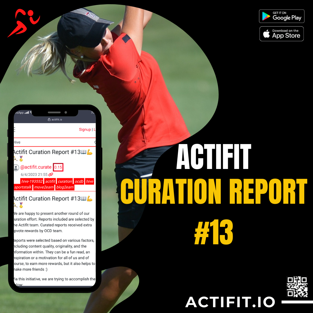 Actifit Curation Report #13📖💪🏃🏅 | by Actifit.fitness | Medium