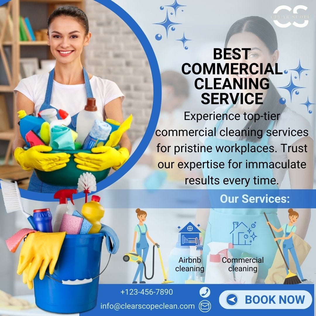 Best Commercial cleaning service - Clear Scope Clean - Medium