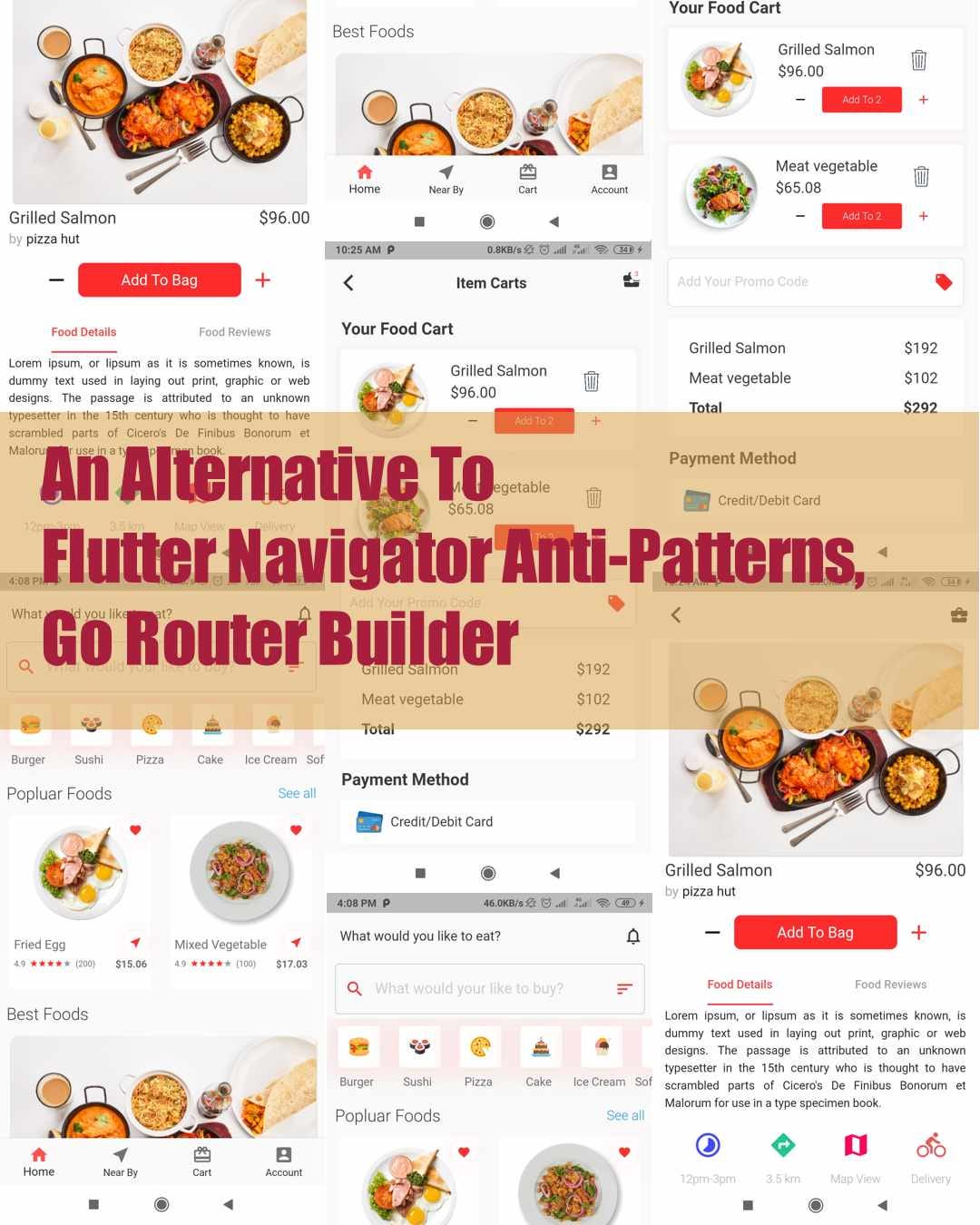 An Alternative To Flutter Navigator Anti Patterns Go Router Builder By Fred Grott Medium