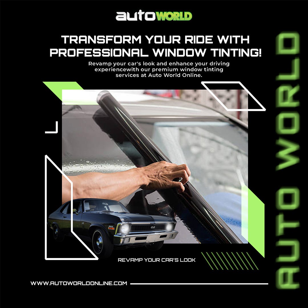 Comprehensive Guide to Car Window Tinting in Manchester | by Auto World ...