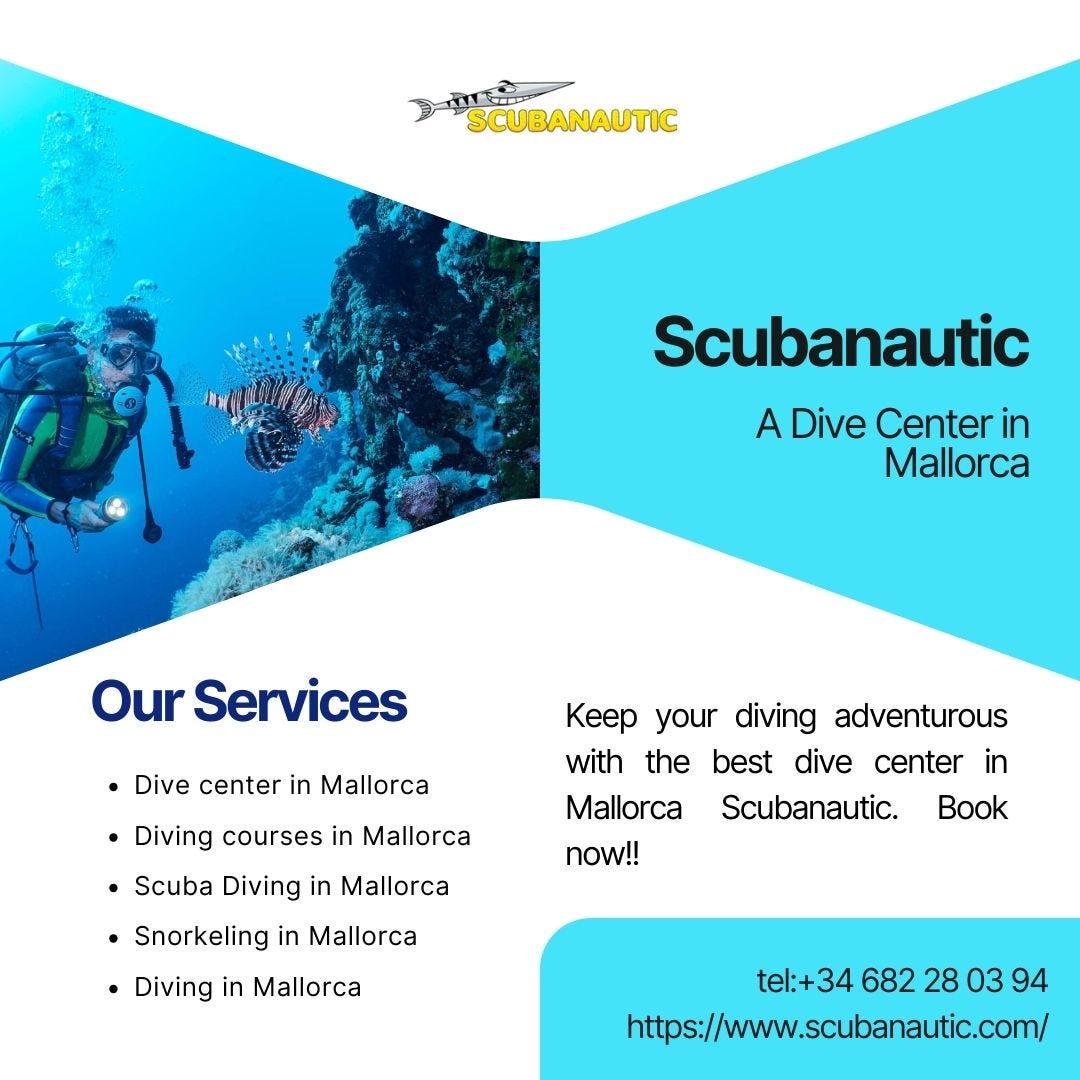 Underwater Magic with Scubanautic Scuba Diving in Mallorca ...