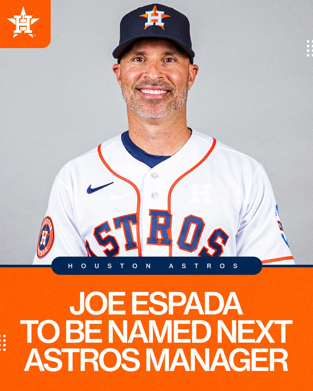 Joe Espada Set to Take the Helm as Astros’ New Manager | by Vip Sports ...