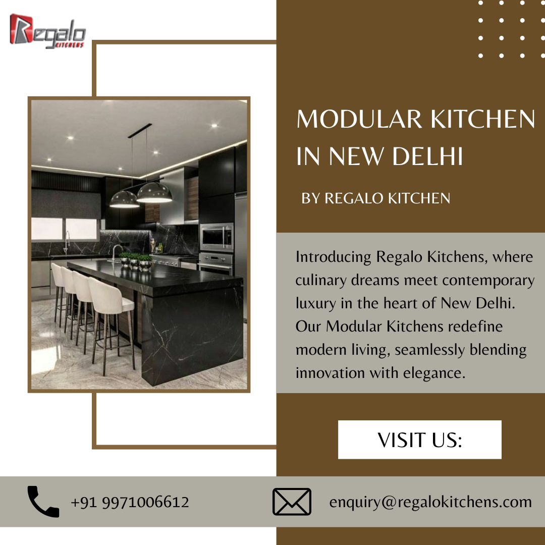 Modular Kitchen in New Delhi - Regalokitchens2915 - Medium
