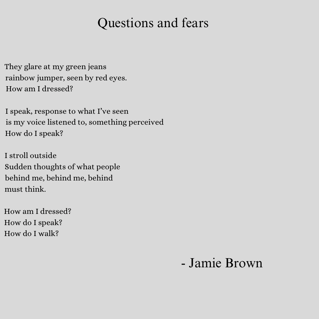 Poetry: Questions and fears - Jamie Brown - Medium