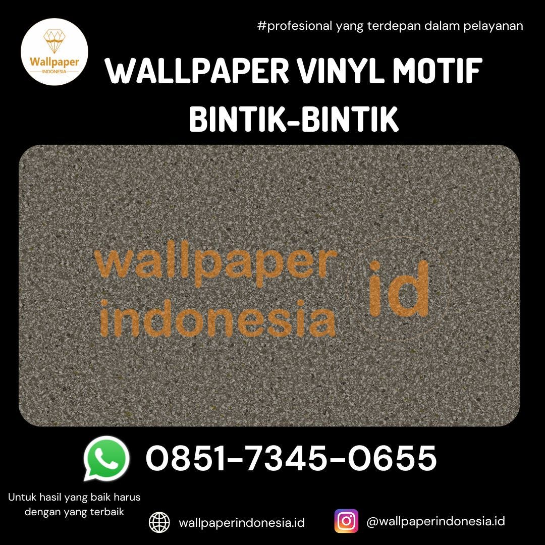 WALLPAPER VINYL MOTIF BINTIK-BINTIK - Jasawallpaperindonesia - Medium