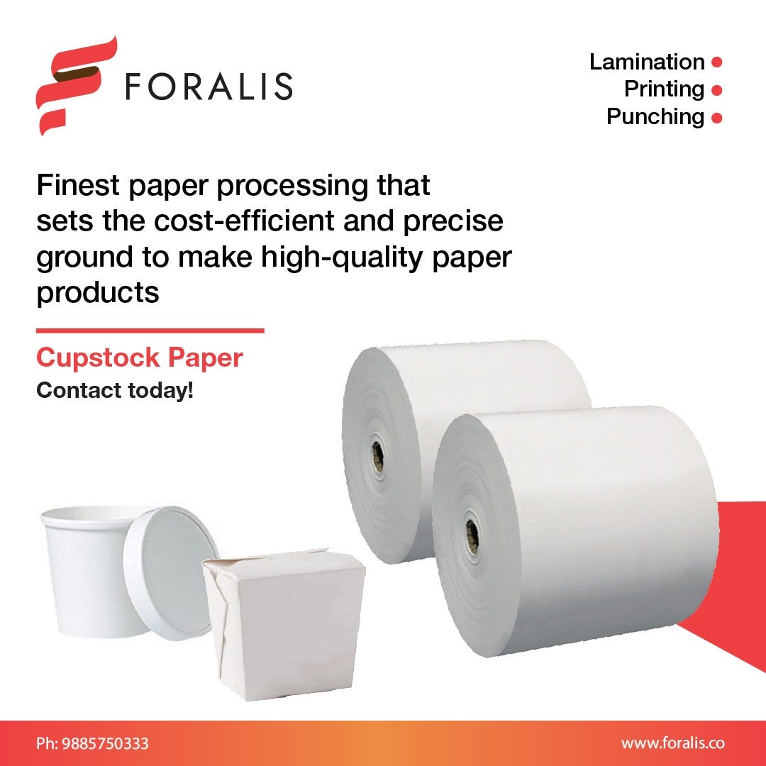 Foralis: Pioneering Eco-Friendly Paper Solutions for a Sustainable ...