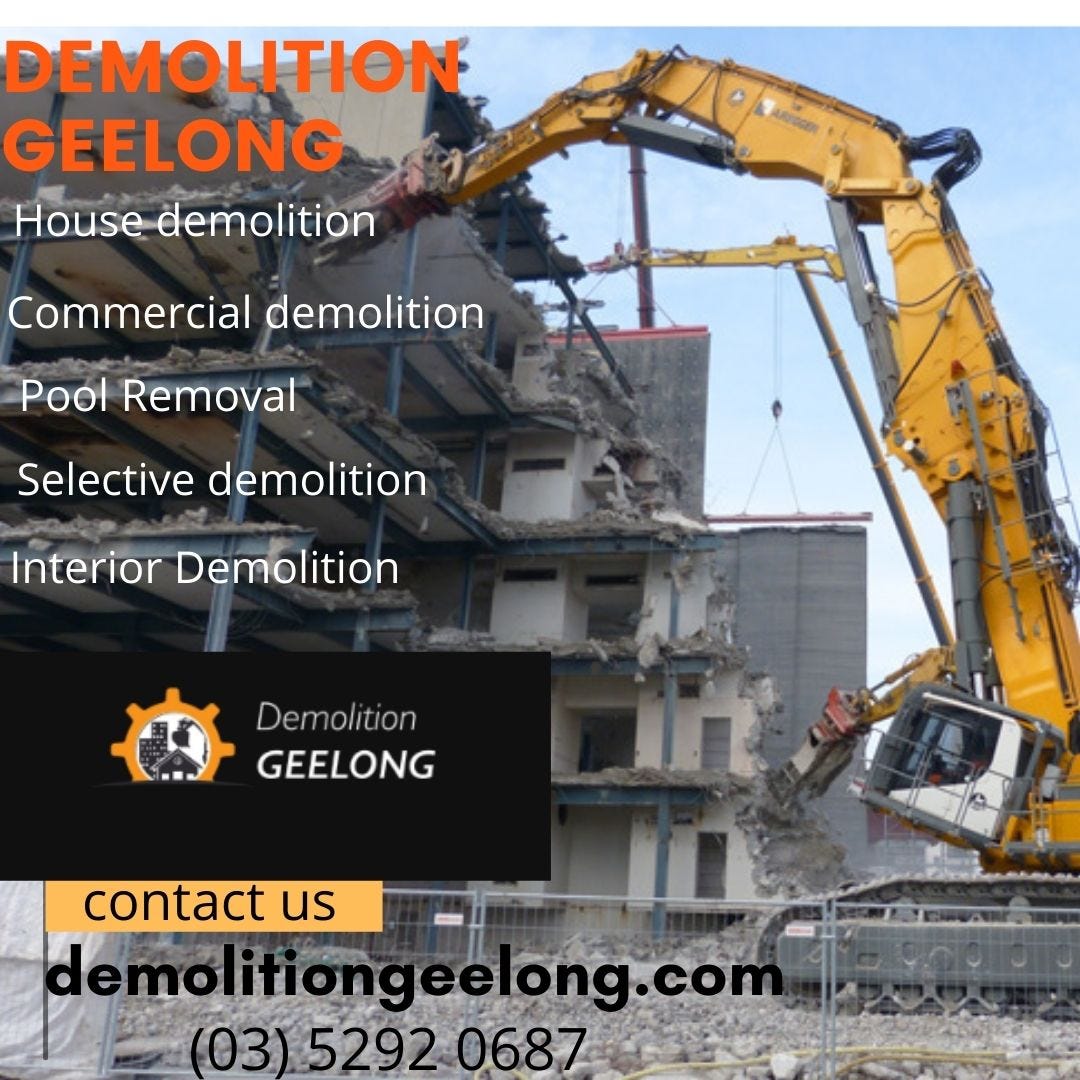 Geelong house removal services - Demolition Geelong - Medium