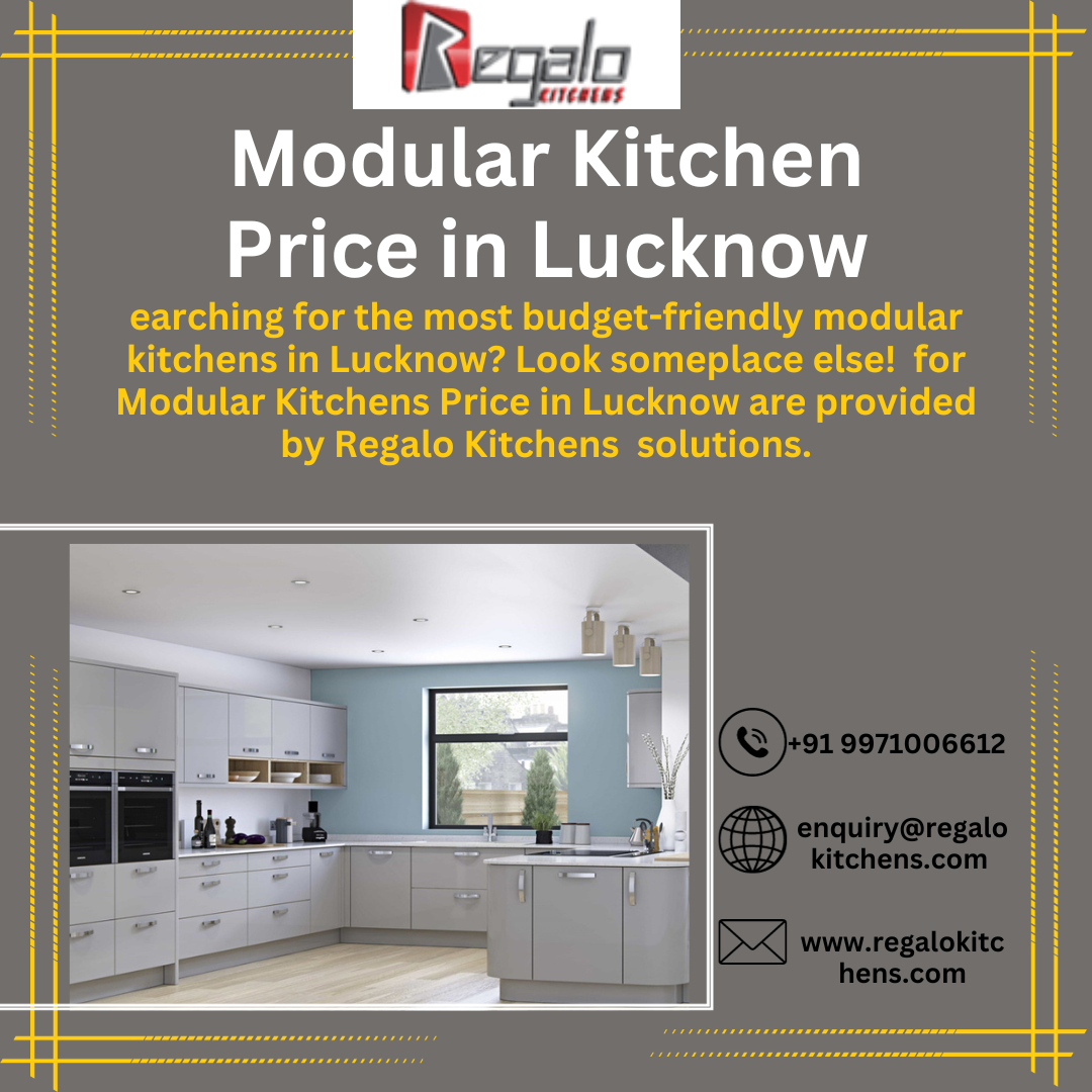 Modular Kitchen Price in Lucknow - Kitchen Design - Medium