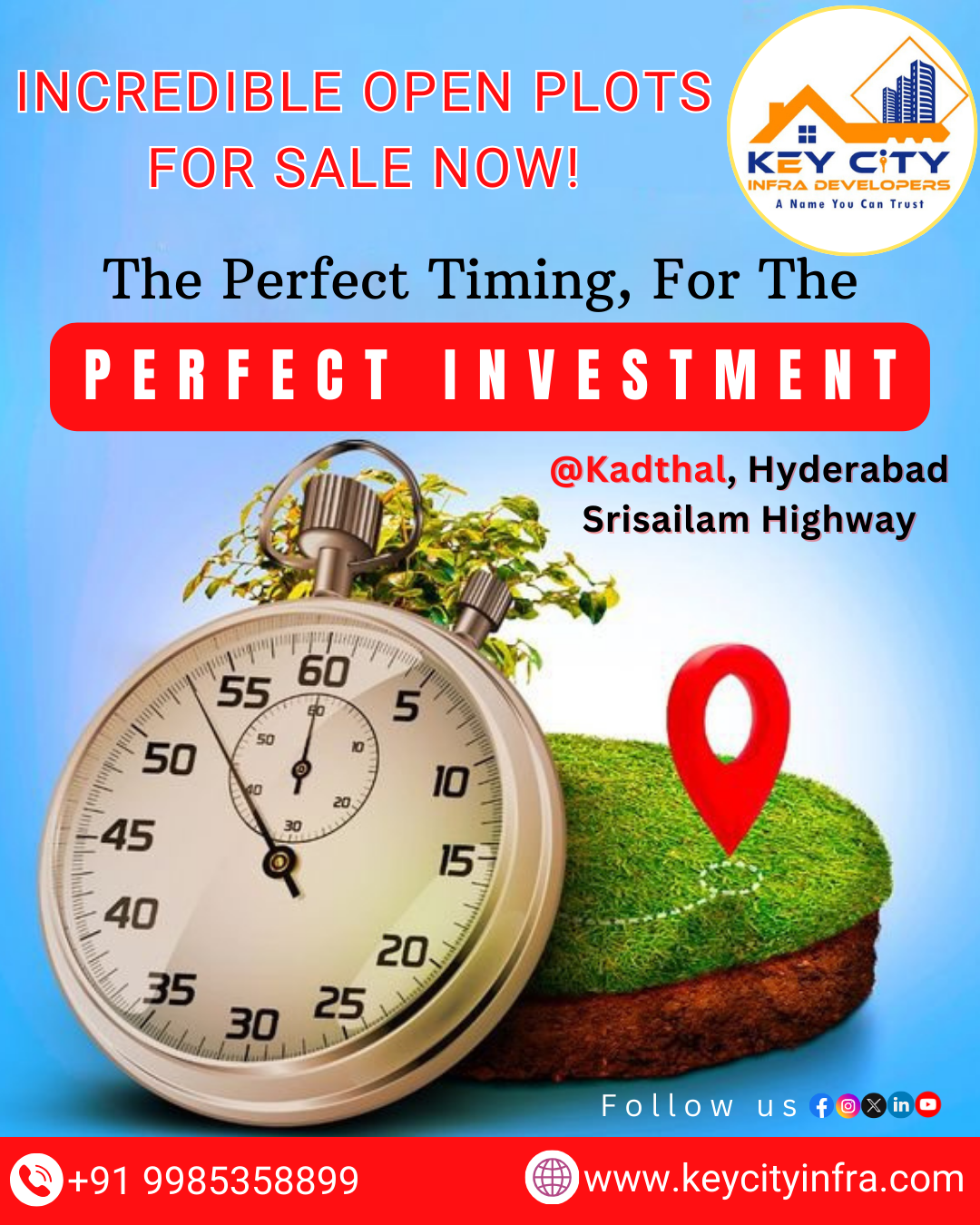 Open Plots for Sale in Kadthal Srisailam Highway | by lasya digi | Medium