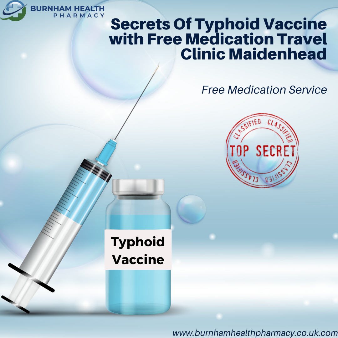 Secrets Of Typhoid Vaccine with Free Medication Travel Clinic ...