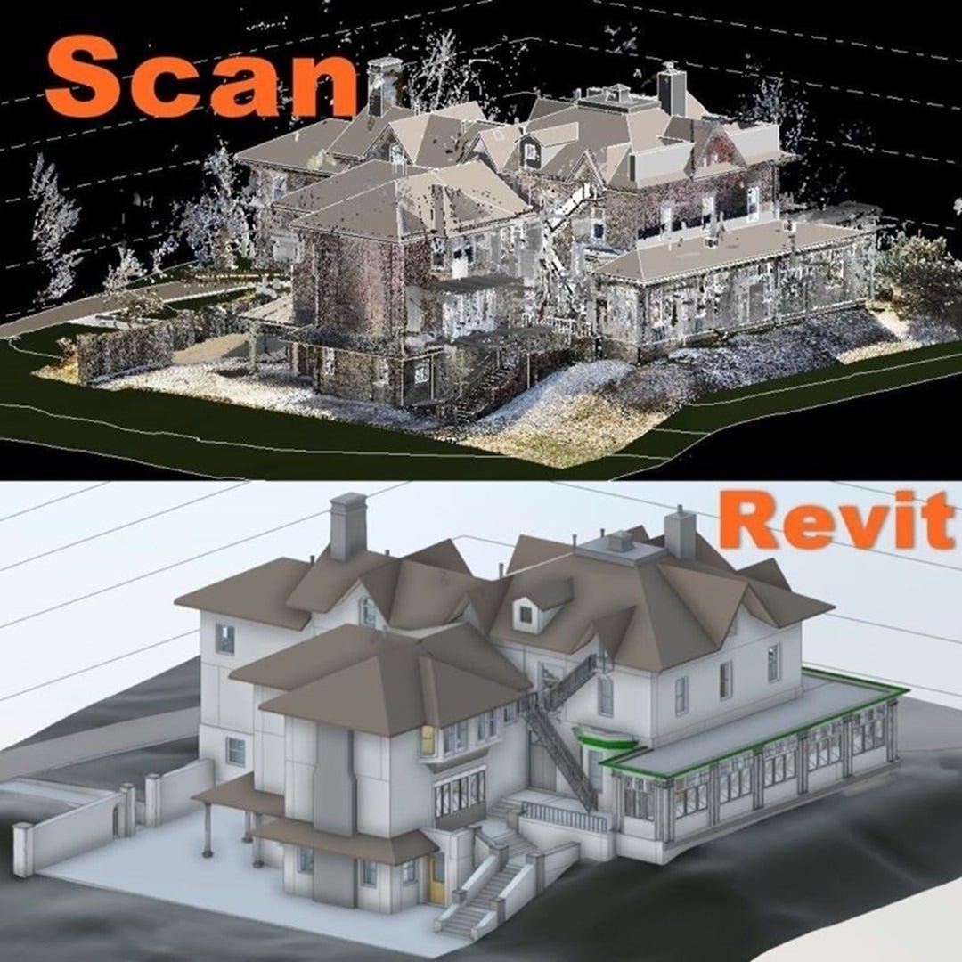 BIM Laser Scanning and Scan to CAD Services | by Rvtcad | May, 2024 ...