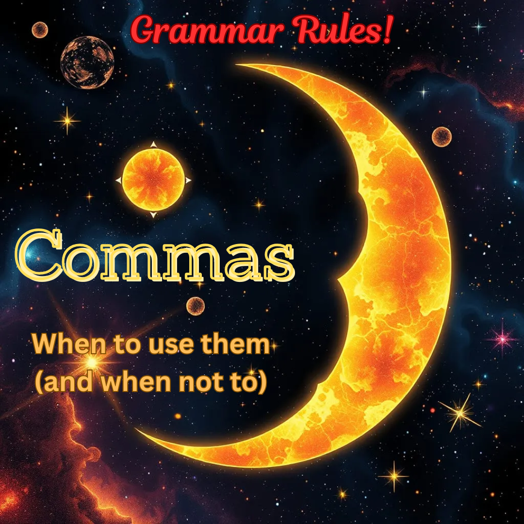 Grammar Rules! Commas: When to Use (and When Not To) | by C. L. Nichols ...