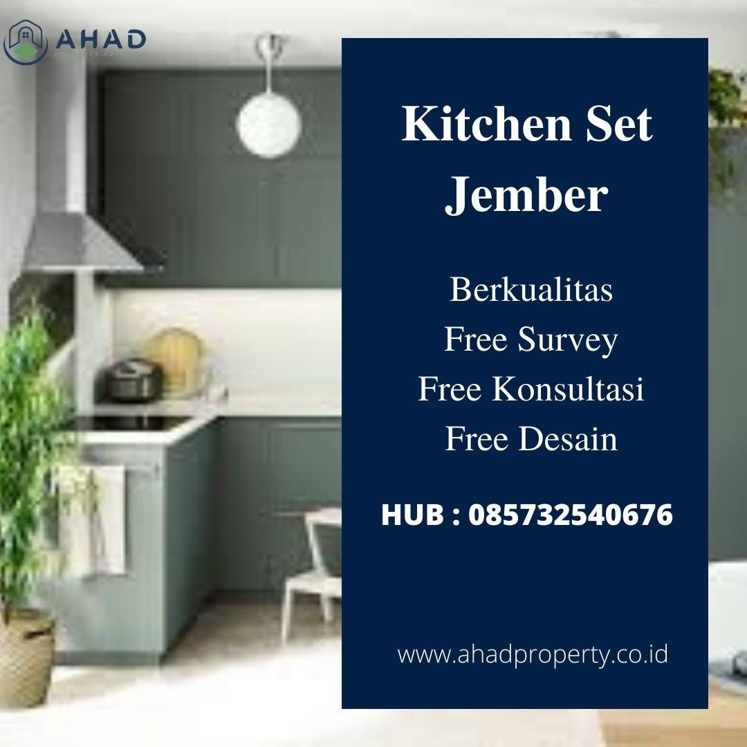 Jasa Pembuatan Kitchen Set Lengkap Jember - Sitiafifah - Medium