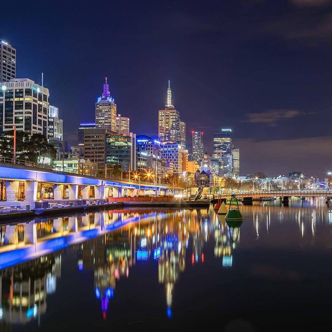 CAPITAL OF VICTORIA : MELBOURNE. The capital city of Victoria state of ...