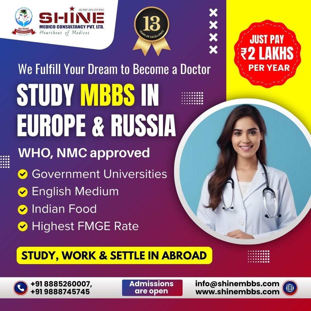 Study MBBS in Europe. Study MBBS in Europe MBBS admission in… | by shine mbbs111 | Jun, 2024 ...
