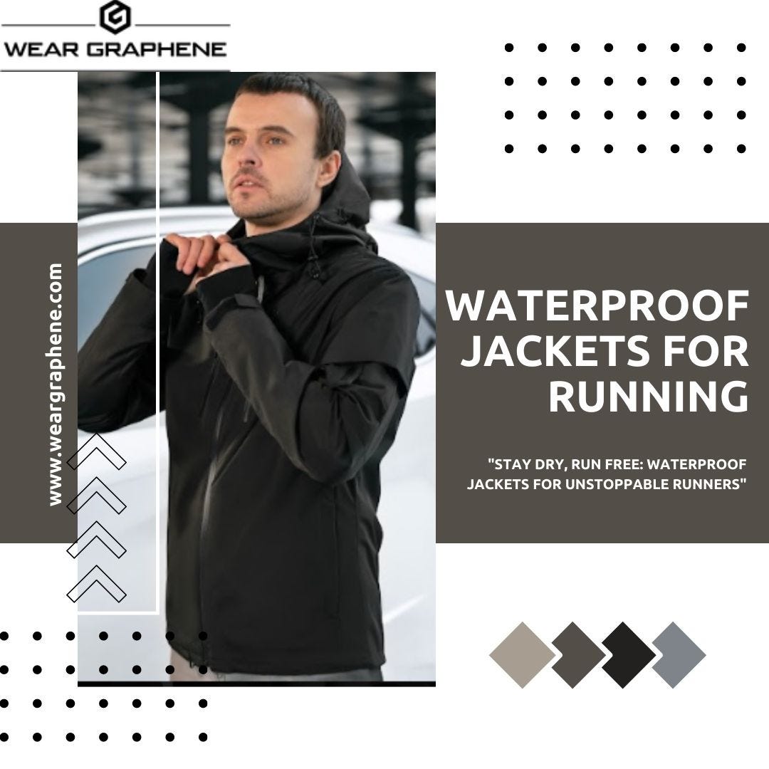 Waterproof Jackets For Running - Weargraphene - Medium