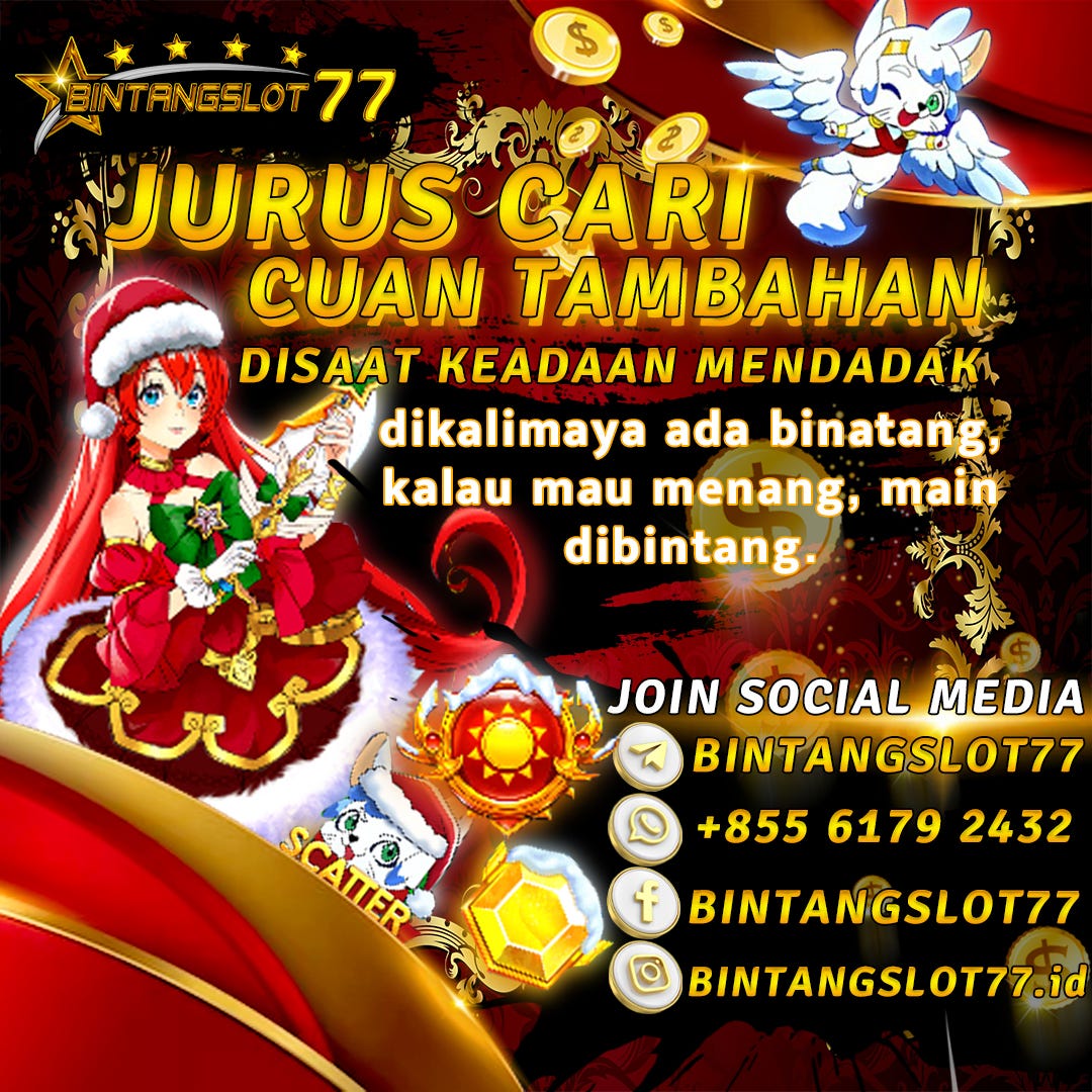 BINTANG SLOT77 gerai agen judionline resmi mudah maxwin dan jackpot | by BINTANGSLOT77 | Medium