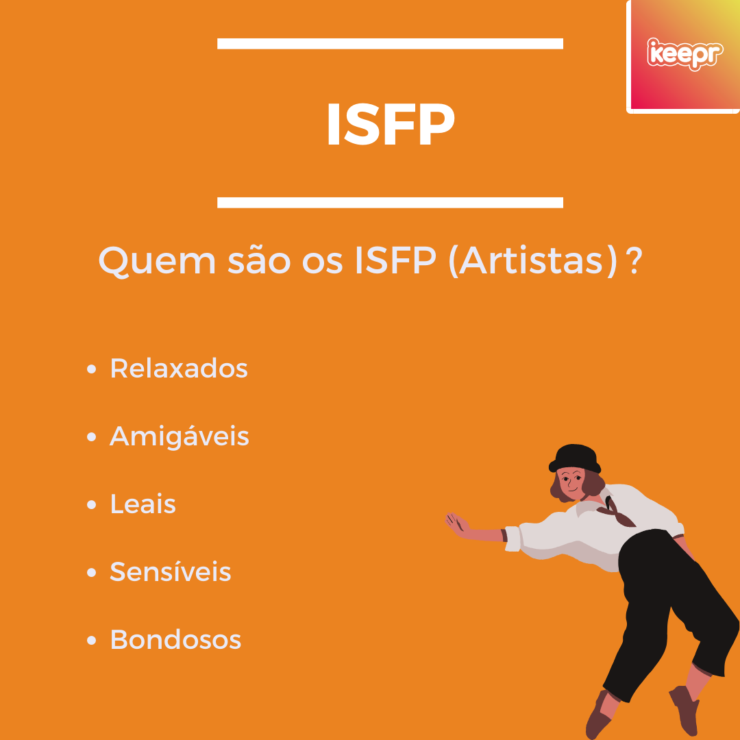 ISFP — Artista. Os Artistas são pessoas com sentido de… | by Keepr ...