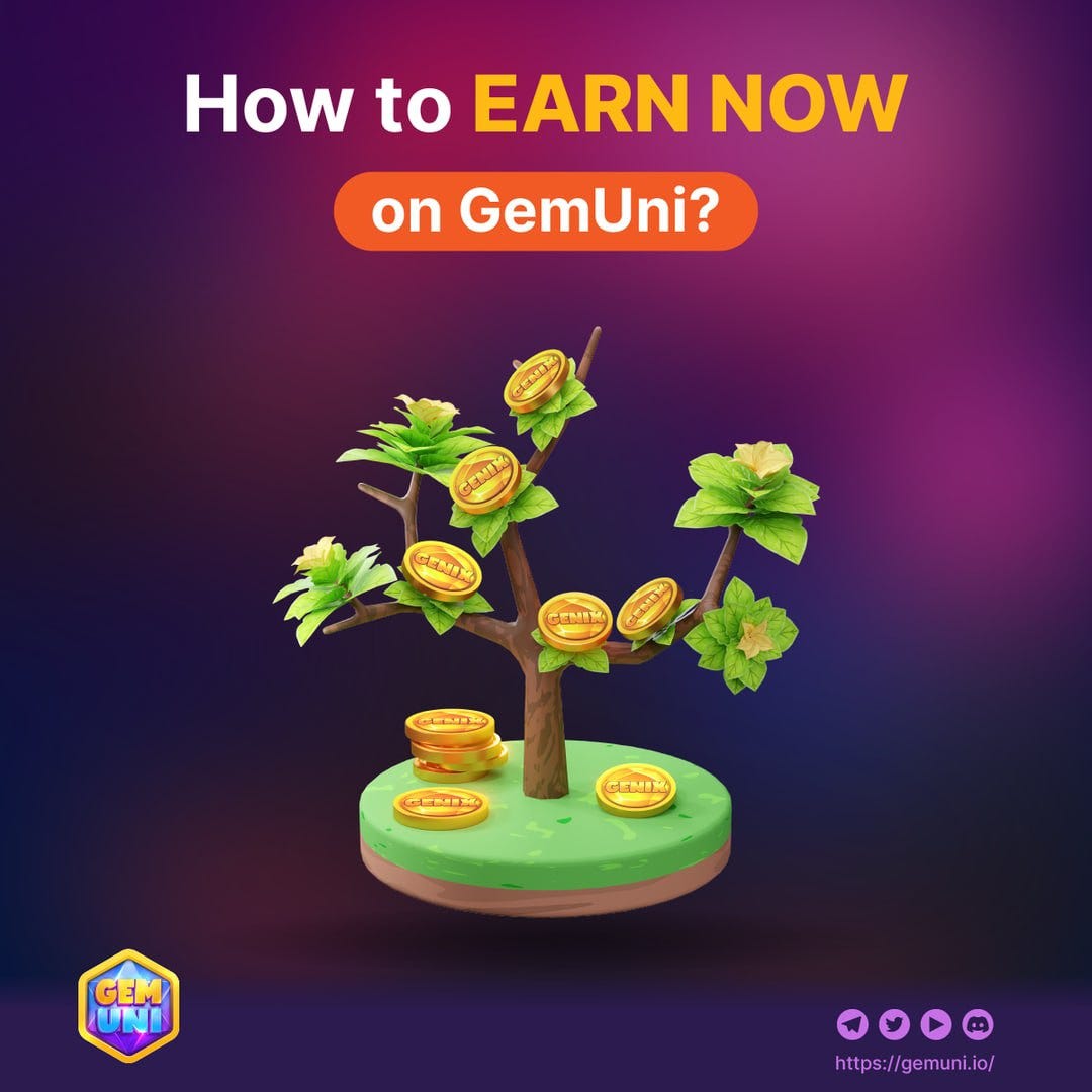 🔥GEMUNI ($GENI & $GENIX) - MAXIMIZE YOUR PROFIT FROM TODAY!🔥 There are ...