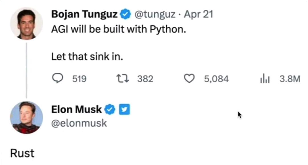 “The Future of AGI: Is Rust the Key Question?” | by Tanmay Kumar ...