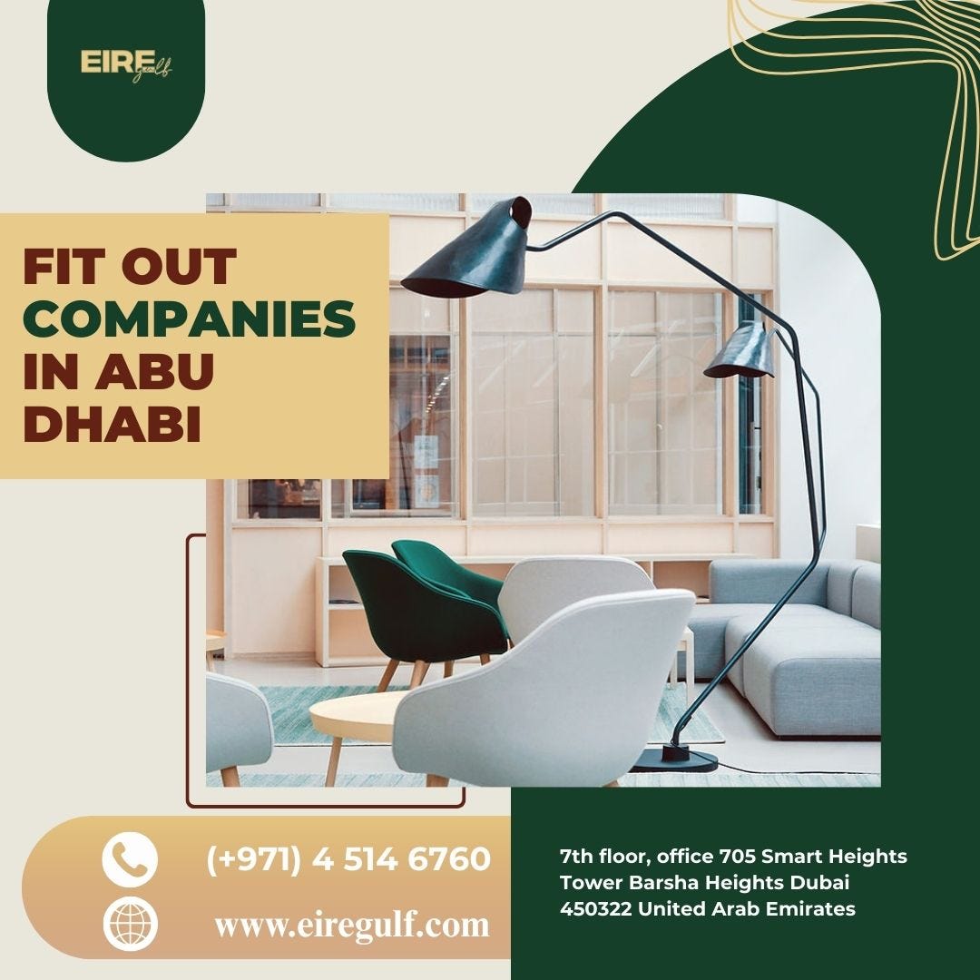 Top Fit Out Companies in Abu Dhabi — Create Your Perfect Space - Eire ...