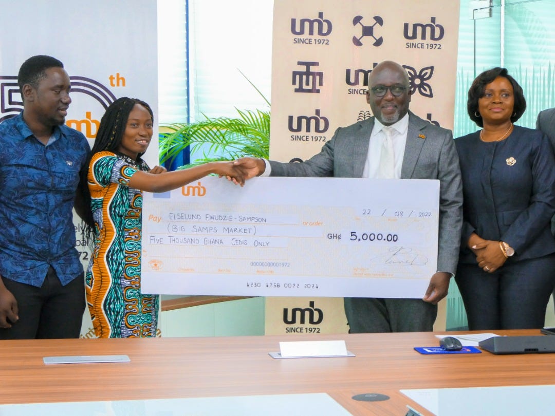 UMB awards young female entrepreneur with cash grant | by Universal ...