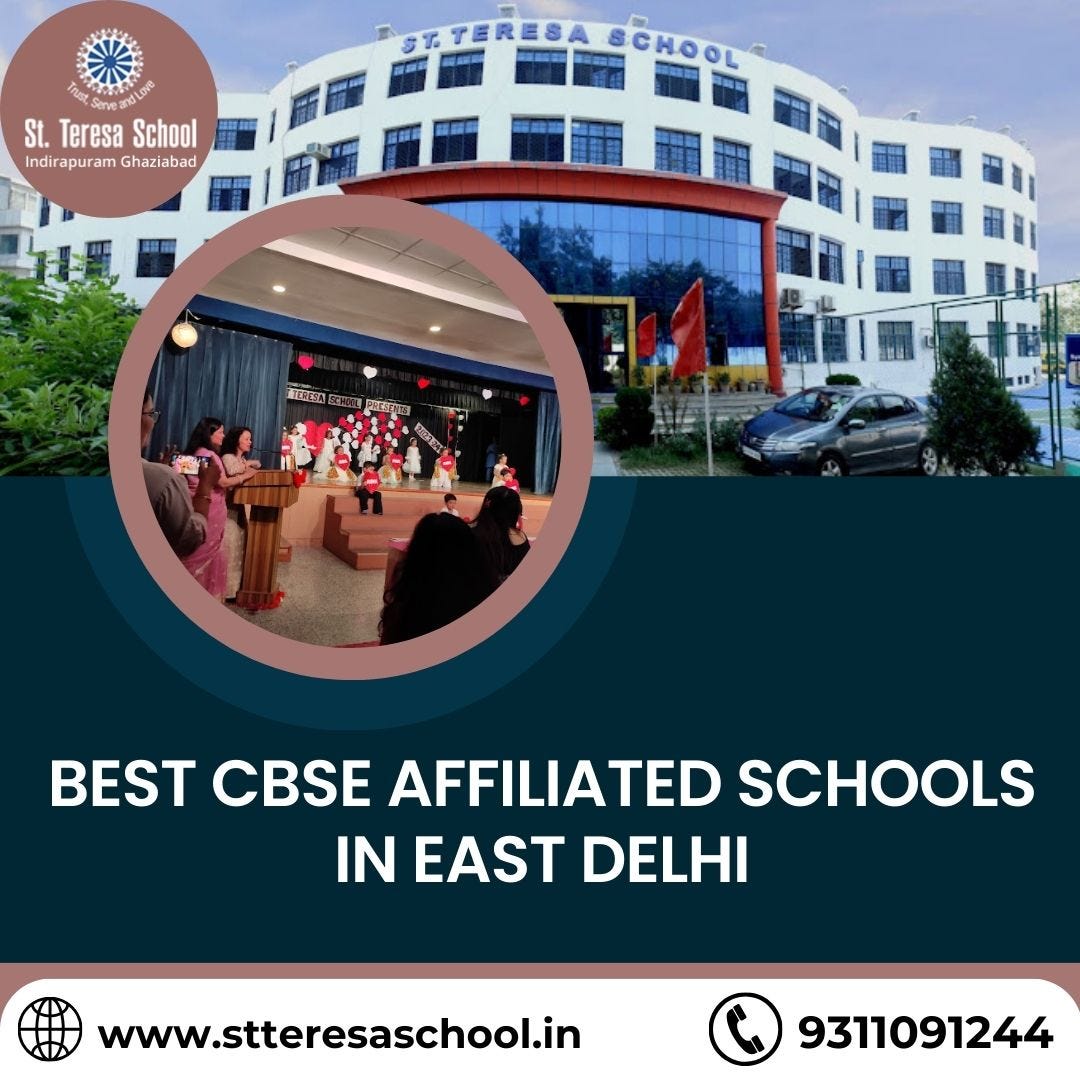 Best CBSE Affiliated Schools In East Delhi - St. Teresa School - Medium