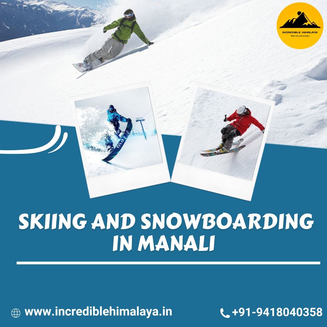 Skiing and Snowboarding in Manali - Incredible himalaya - Medium