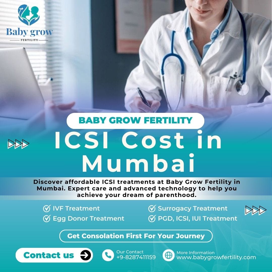 ICSI Cost in Mumbai: A Comprehensive Guide | by Baby Grow Fertility ...