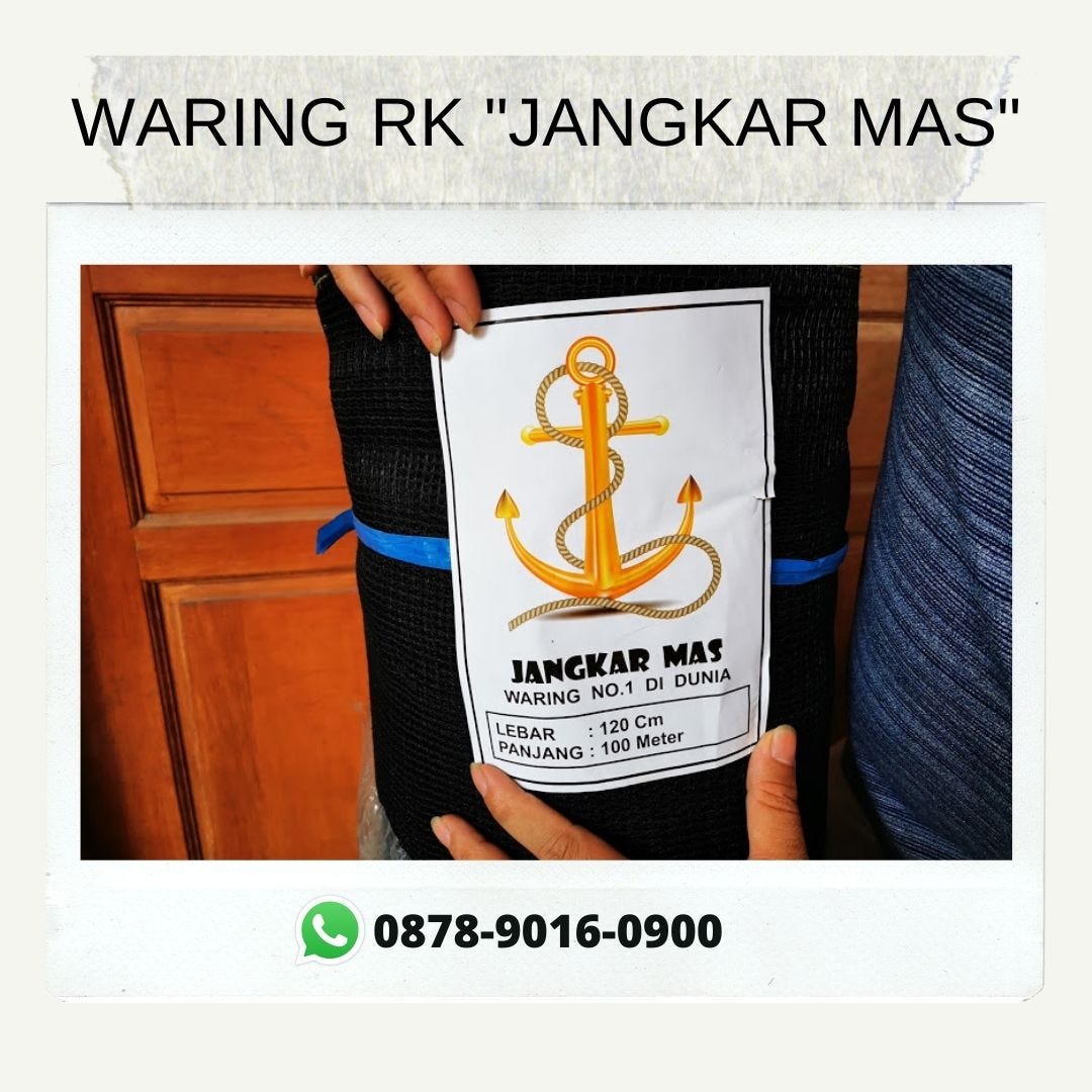 Dijamin Bagus, WA+6287890160900, Agen waring 1 roll sidoarjo ...