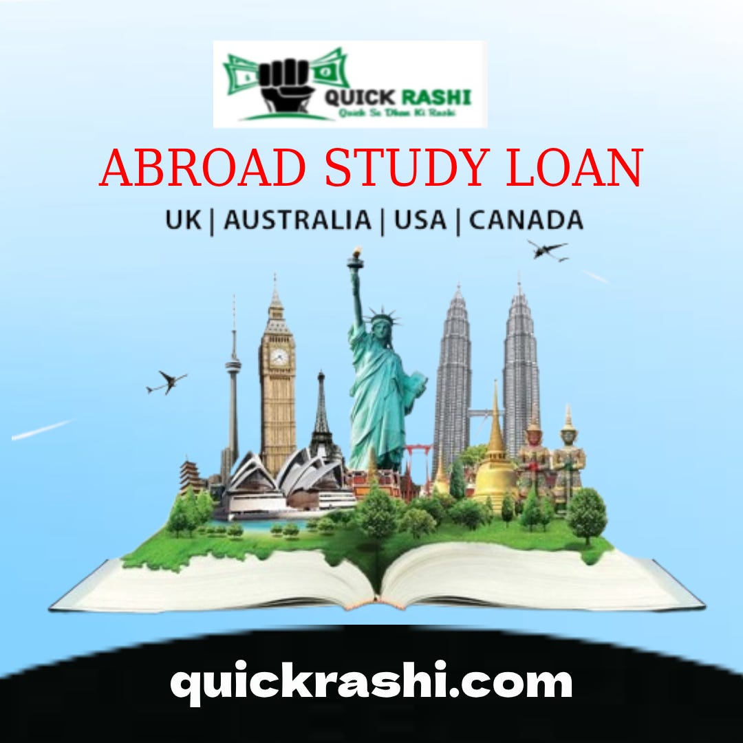 QuickRashi: Your Gateway to Study Abroad Loans in the USA | by Quick rashi | Apr, 2024 | Medium