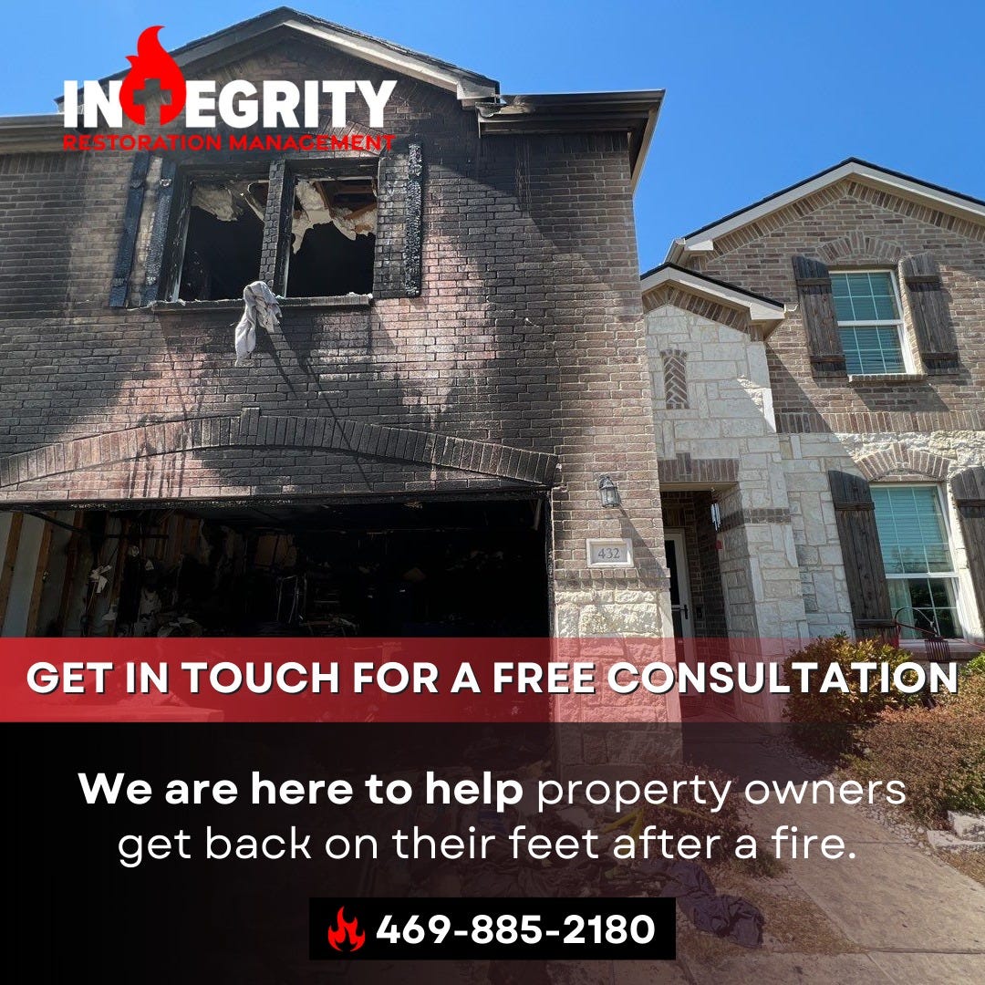Fire Damage Restoration Service — Integrity Restoration Management ...